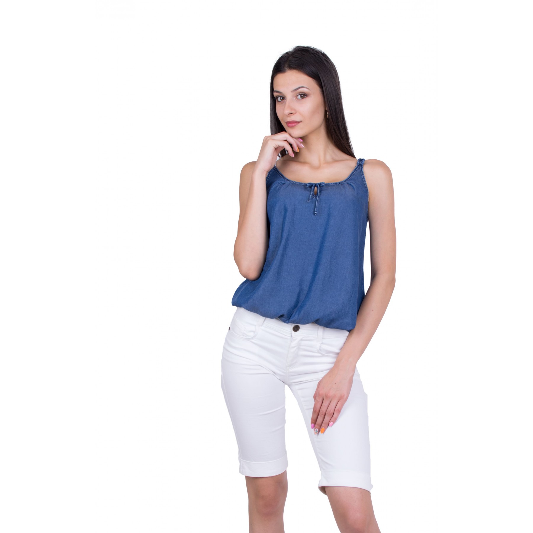 Дамски Комплект от Потник с Бермуди 20278 - 198 / 2020 | INISESS